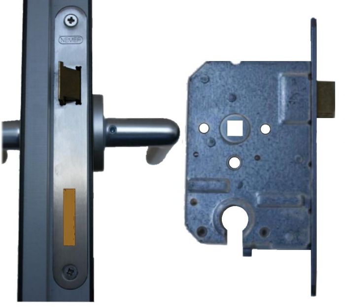 NEMEF 1269/17 slot voor eurocylinder DIN