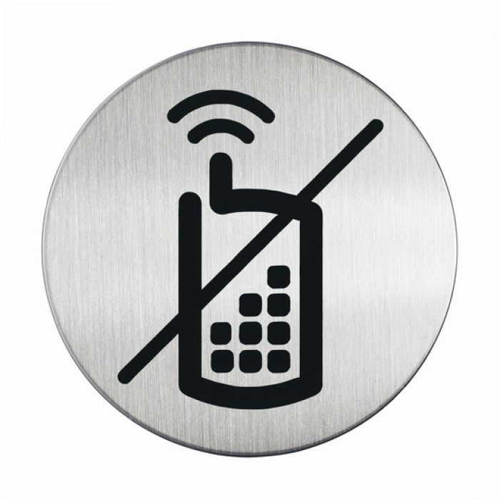 Kupan | Pictogram niet-telefoneren RVS