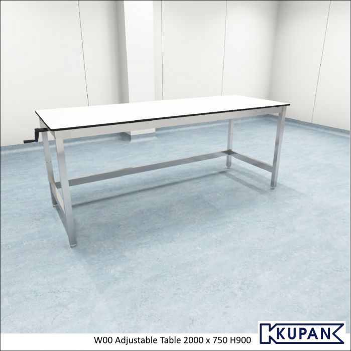 Height Adjustable Laboratory Table