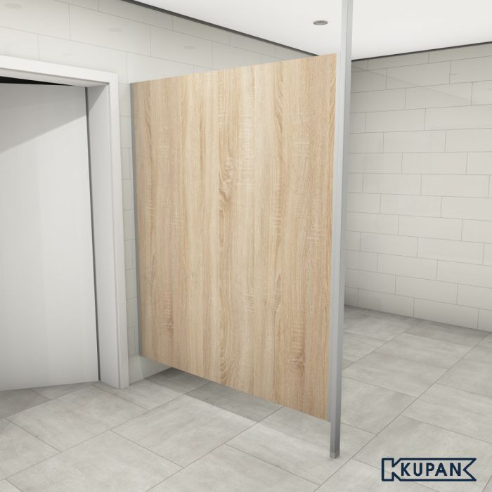 Sanitaire wand kolom-staander