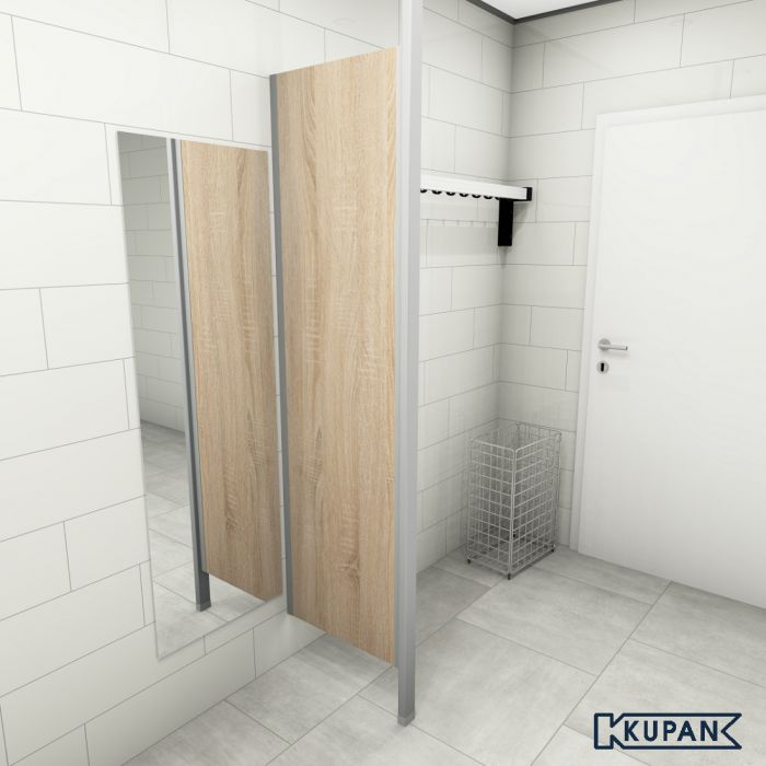 Sanitaire wand kolom-staander