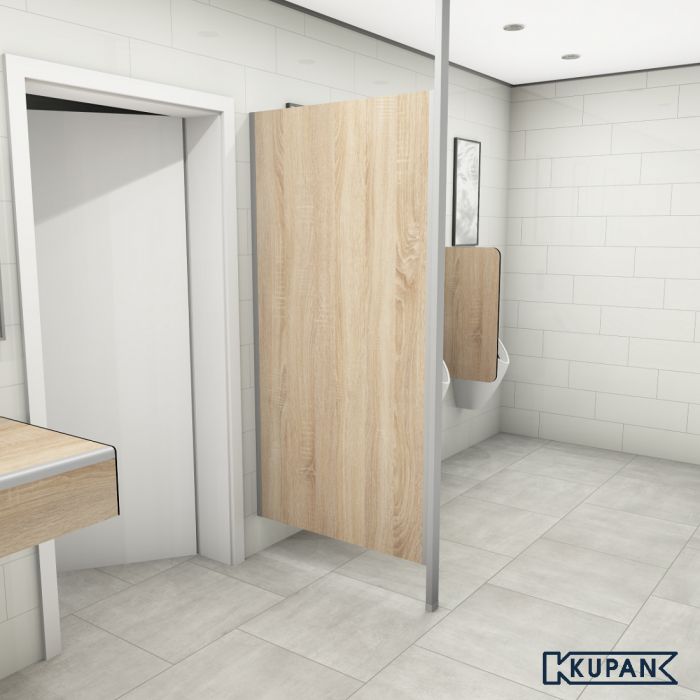 Sanitaire wand kolom-staander