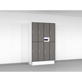 Locker system 8 doors
