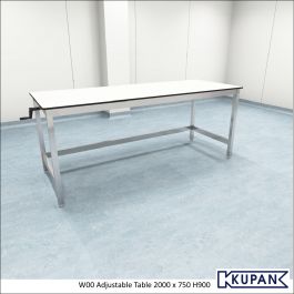 Height Adjustable Laboratory Table